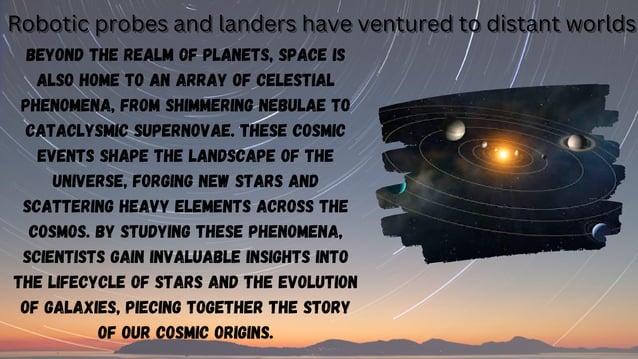 UNVEILING THE MYSTERIES OF SPACE:A JOURNEY OF DISCOVERY | PDF | Space ...