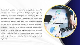 Transformative Digital Marketing Tactics For Business Expansion | PPT