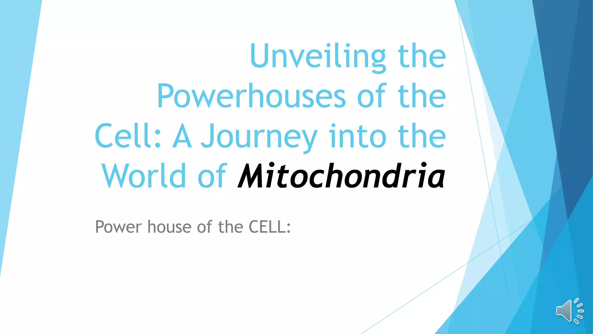 Unveiling the Powerhouses of the Cell.pptx