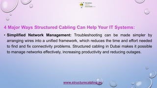 Unveiling the Role of Structured Cabling in Optimizing Your IT Systems ...