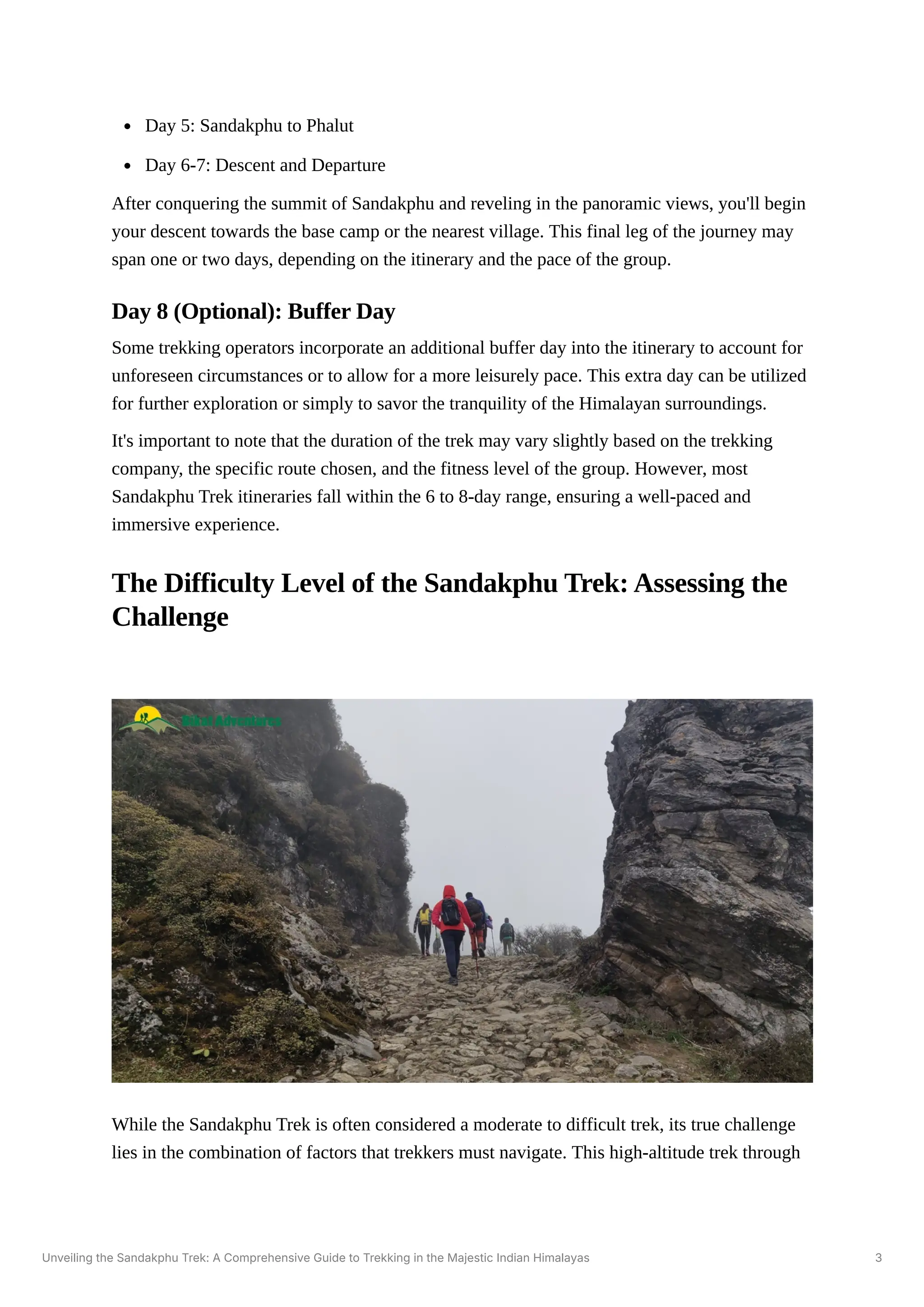 Unveiling the Sandakphu Trek: A Comprehensive Guide to Trekking in the ...