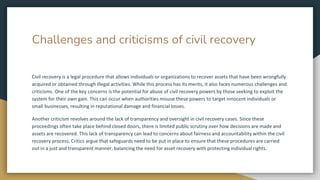 Unveiling the Secrets of Civil Recovery_ How It Works and Why It ...