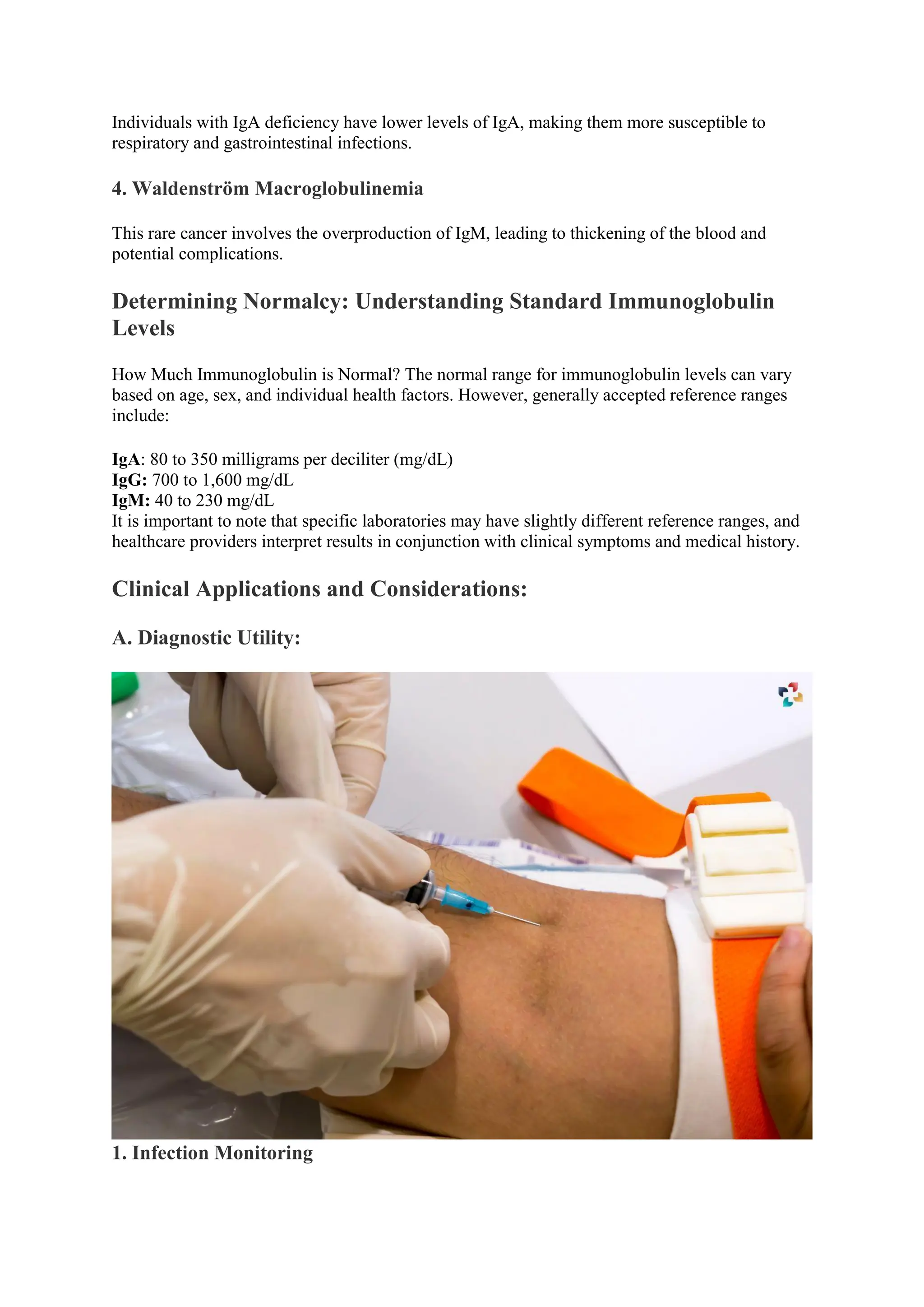 Immunoglobulin Test: Impact of High Immunoglobulin Levels (IgA) | The ...