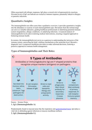 Immunoglobulin Test: Impact of High Immunoglobulin Levels (IgA) | The ...
