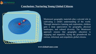 Unveiling the World How Montessori Geography Materials Inspire Young ...