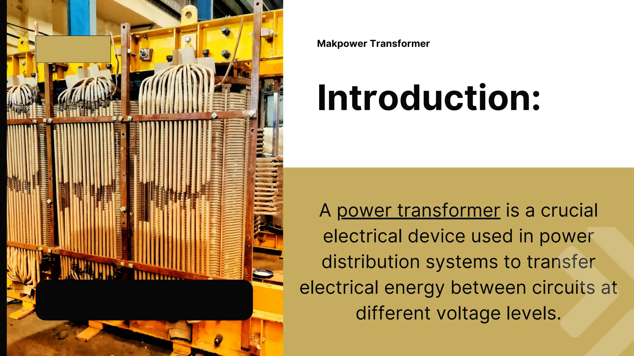 Unveil The Working Principle of Power Transformer | PPT