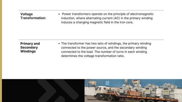 Unveil The Working Principle of Power Transformer | PPT