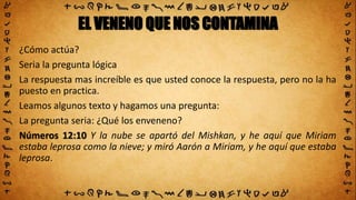 Un veneno en nuestro cuerpo | PPTX