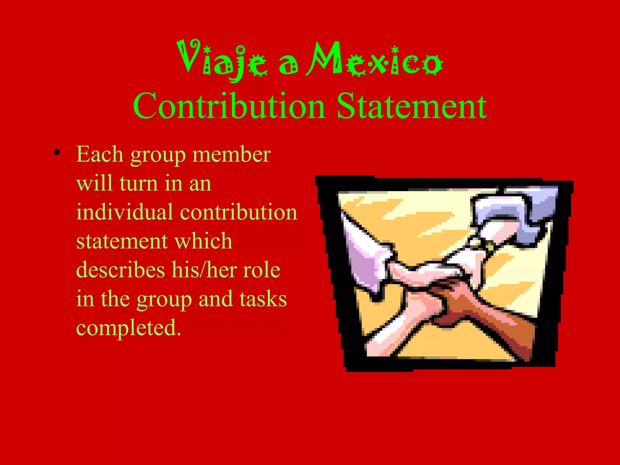 Un viaje a mexico (spanish) | PPT