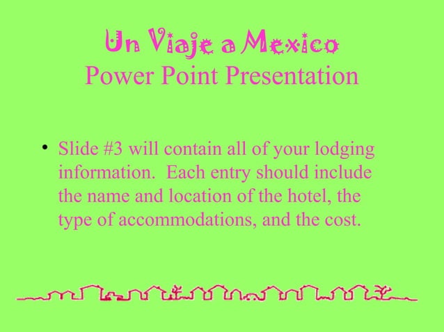 Un viaje a mexico (spanish) | PPT