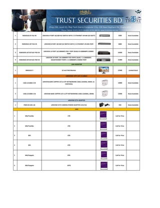 UNV ND Dealer Price List.pdf