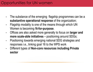 Unw are we fit for the SDGs | PPT