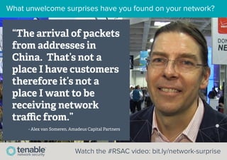 Unwelcome Network Surprises | PPT