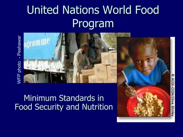 Un world food program | PPT | Nutrition | Healthy Living
