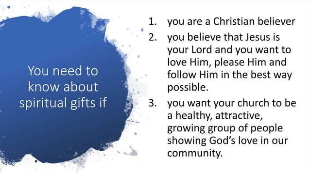 Unwrapping the gifts 1 Corinthians 12:1-11 | PPTX