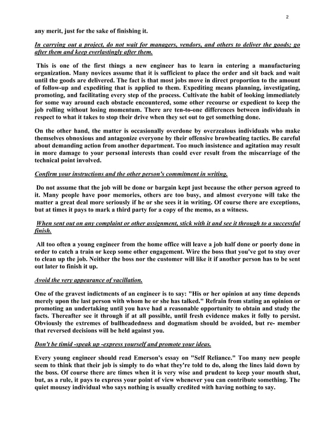 Unwritten laws of Engineering | PDF