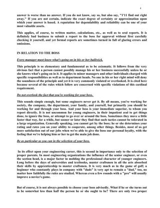 Unwritten laws of Engineering | PDF