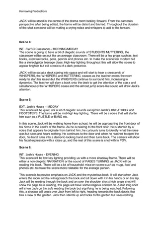 Unwritten screenplay | PDF