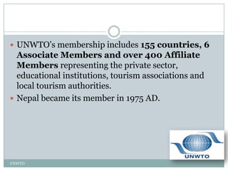 About UNWTO | PPTX