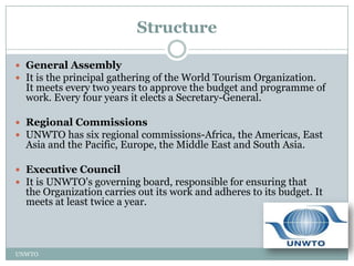 About UNWTO | PPTX