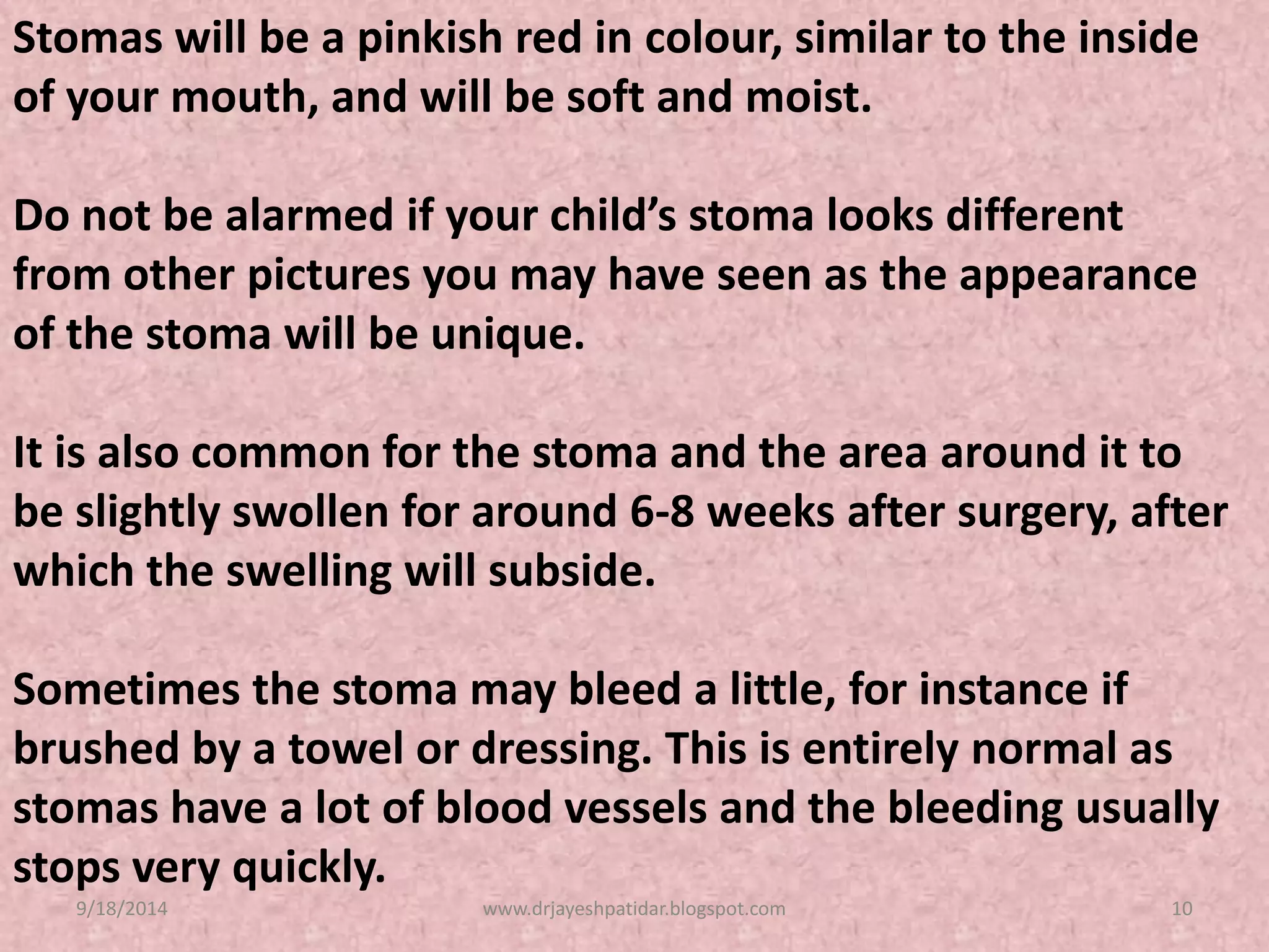 Stoma care | PDF