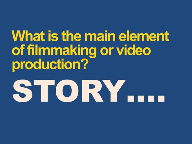 Introduction to Filmmaking | PPTX