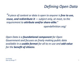 Leveraging Open Data - an Underutilized Corporate Asset | PPT