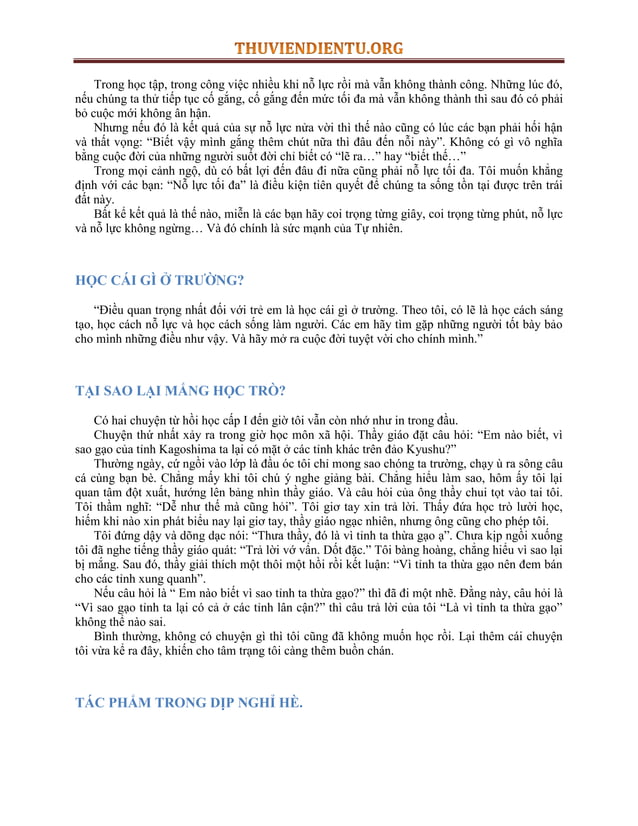 Uoc mo cua ban nhat dinh thanh hien thuc | PDF