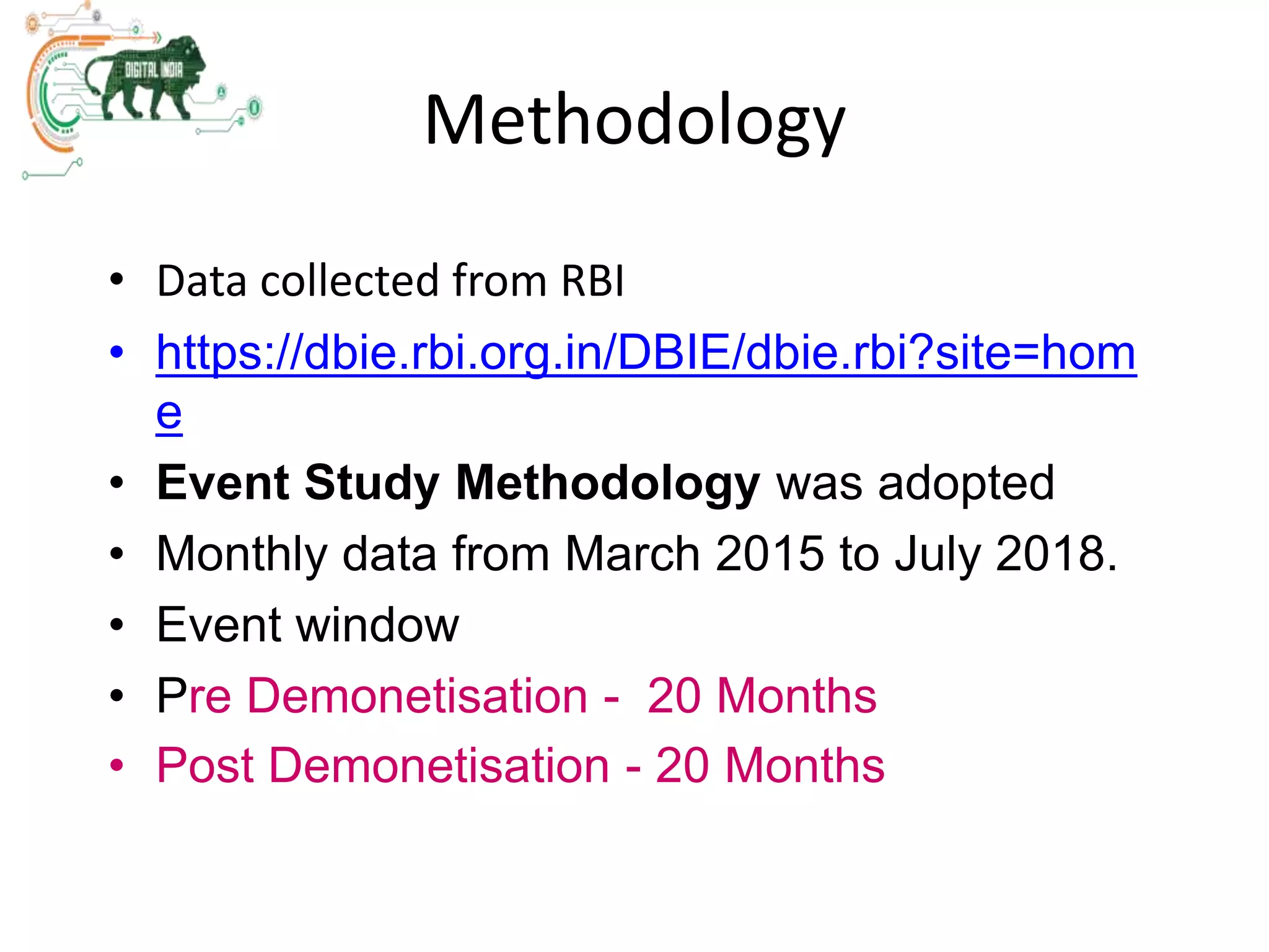 Demonetisation and Digitization in India | PPT