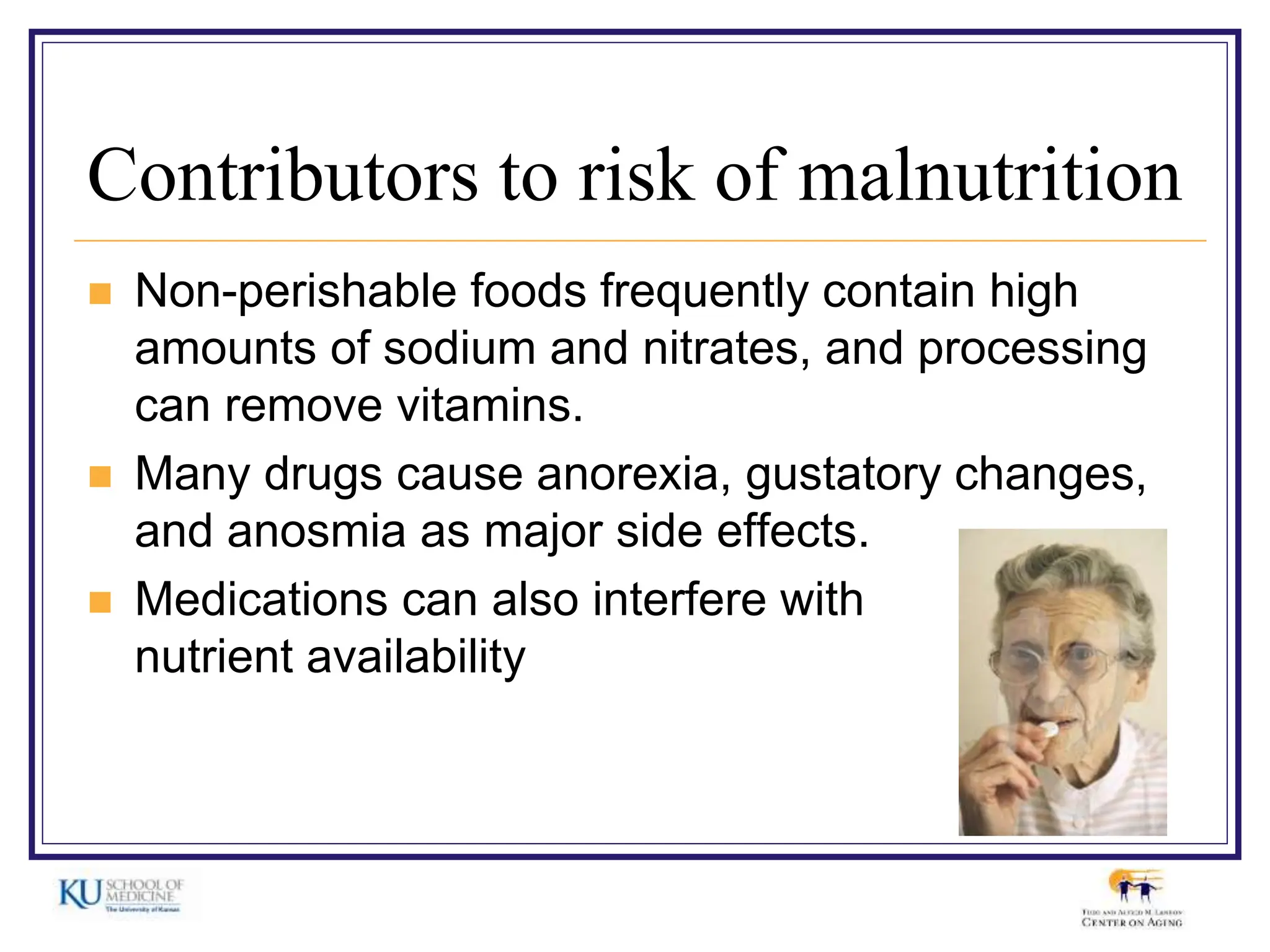 U_of_Kansaffffffffs_ACOVE_Malnutrition.ppt | Diseases and Conditions ...