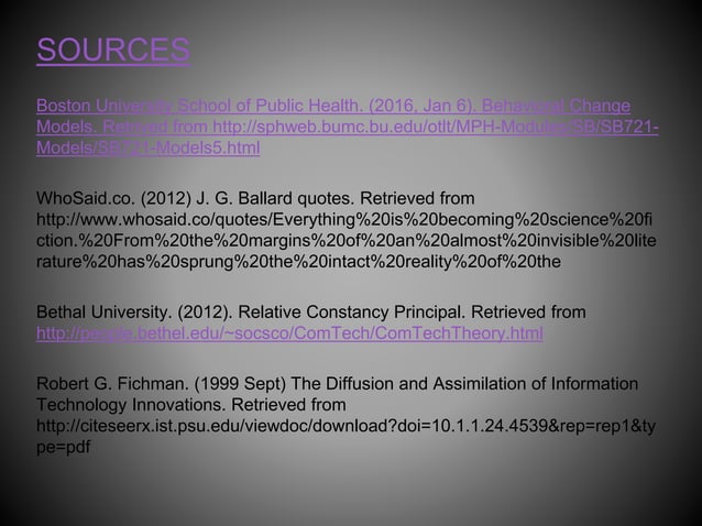 OUR NEEDS DRIVE TECHNOLOGY INNOVATION | PPT