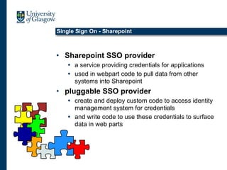 University of Glasgow Eduserv Event Sharepoint | PPT