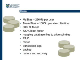 University of Glasgow Eduserv Event Sharepoint | PPT
