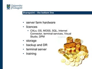 University of Glasgow Eduserv Event Sharepoint | PPT