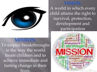 Presentation on Save the children | PPTX