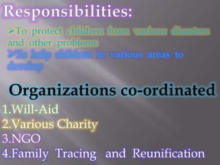 Presentation on Save the children | PPTX