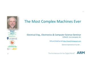 12feb: Most Complex Machines - Uo.Liverpool | PDF | Cameras and ...