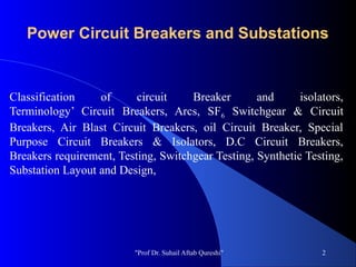 Uolmsee lecture 001 power circuit breakers | PPT