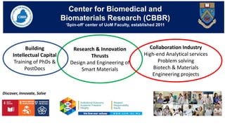 UoM: A case-study of a research engaged and entrepreneurial university ...