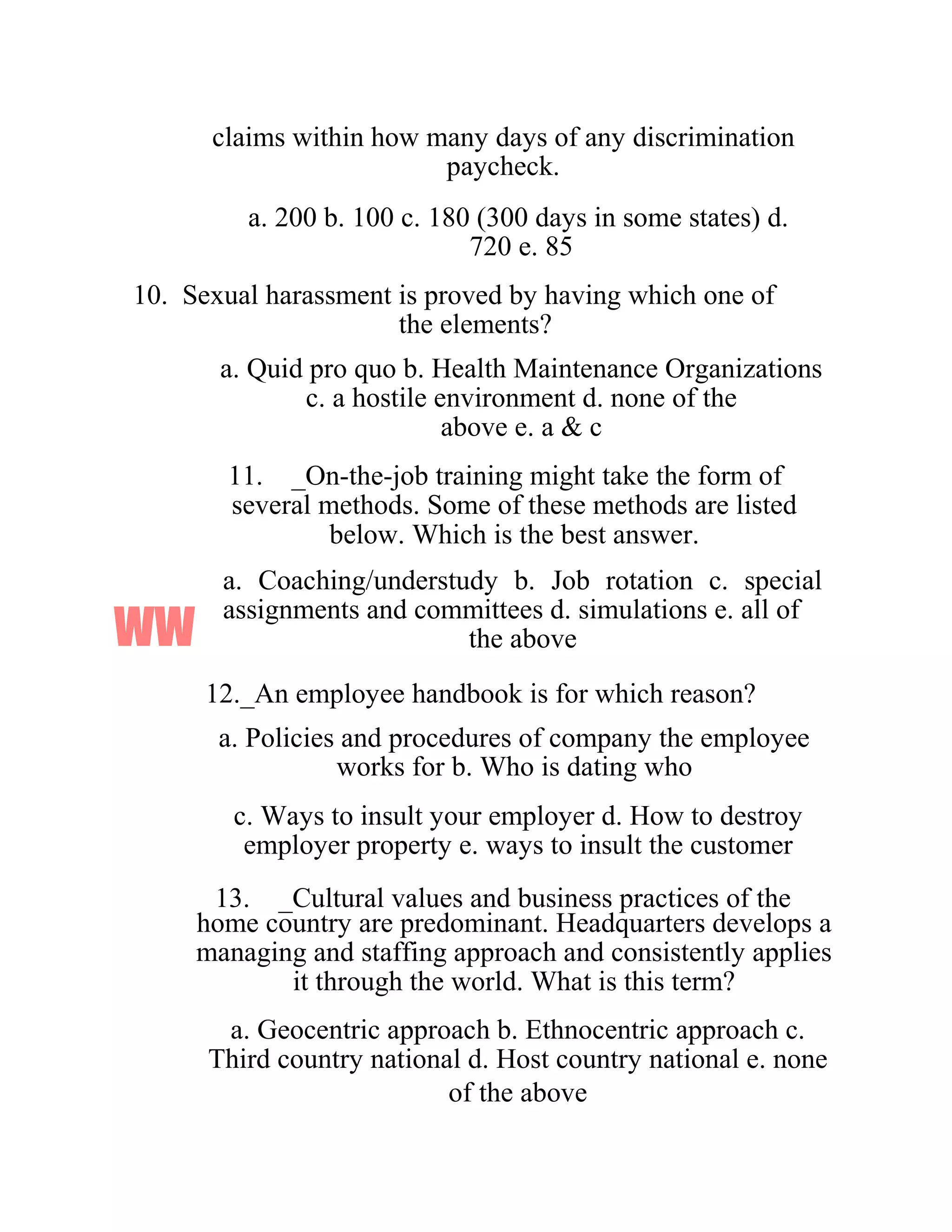 Uop hrm-300-final-exam-guide | PDF