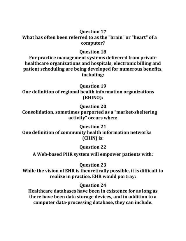 Uop hsa-520-final-exam-part-1-new | PDF