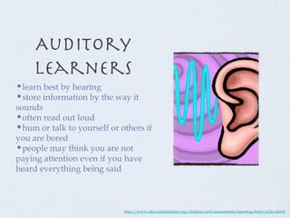 Learning Styles - UOP | PPT