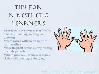 Learning Styles - UOP | PPT