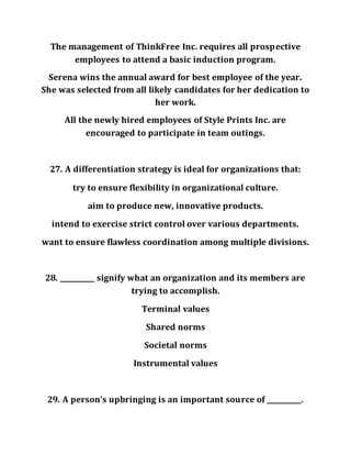 Uop mgt 521 final exam guide | DOCX | Executive Leadership & Management ...
