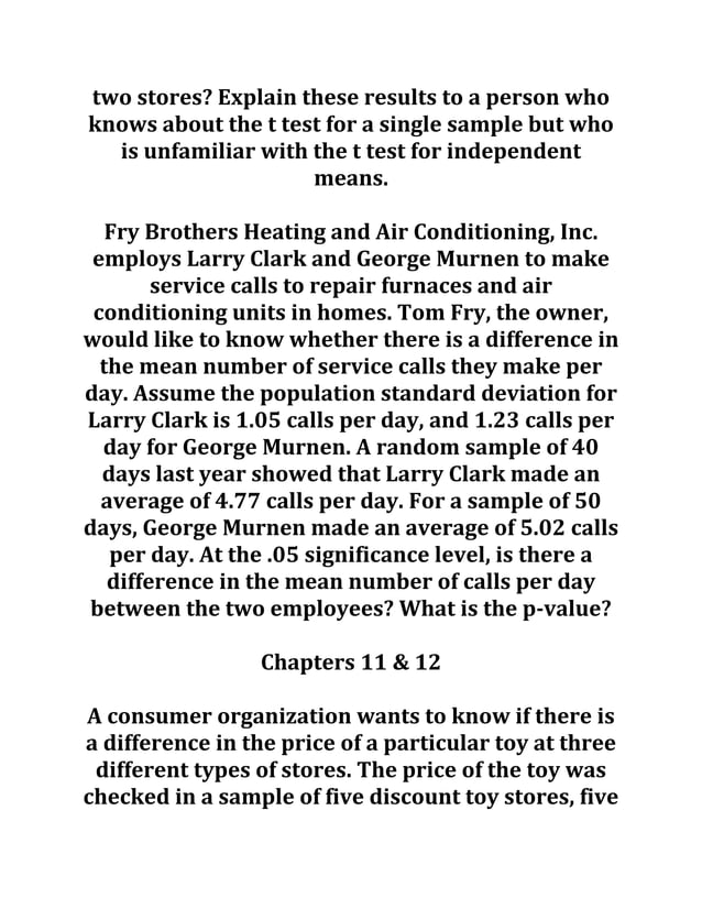 Uop psy 315 week 4 practice problem worksheet | PDF