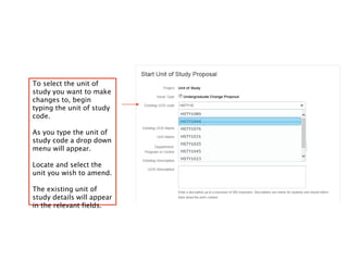 UoS Approval Process | PPT