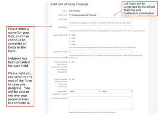 UoS Approval Process | PPT | Free Download