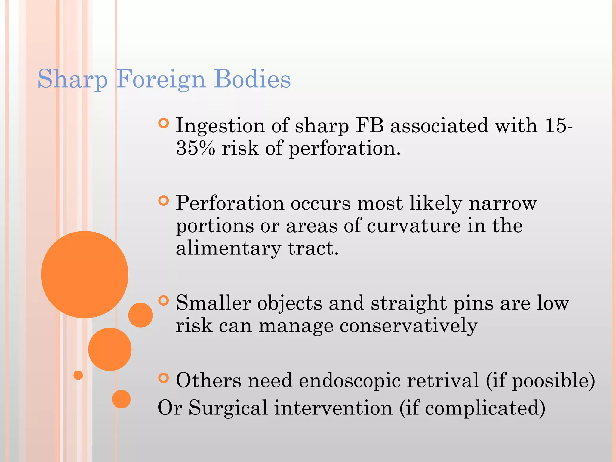 Foreign Body In Children | PPT