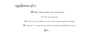 Sexual Incompatibility. | PPTX