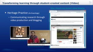 Facilitating student-led teaching and content creation through ...